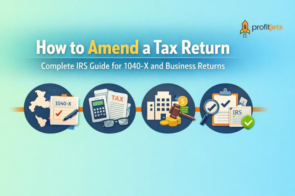 How to Amend a Tax Return: Step-by-Step Guide | Profitjets